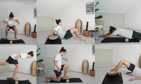 What are the best exercises to do with a balance board at home? - FITPAA