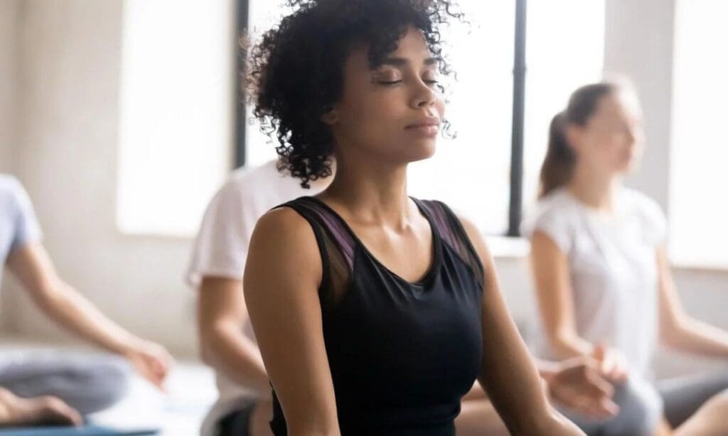 How can practicing deep breathing exercises during workouts help in ...